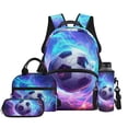 Bulopur Soccer 4-Piece Kids Backpack Set for Boys 17 Inch Lightweight ...