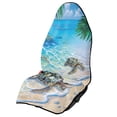 Bulopur Tropical Beach Car Seat Towel Universal Breathable Sea Turtle ...