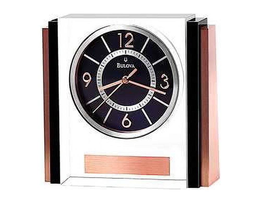 Bulova Affinity Tabletop Clock, Multi-color - Walmart.com