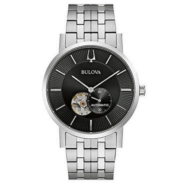 Bulova Modern Mechanical Wrist Watch, Automatic Men's Watch 98A203 with ...