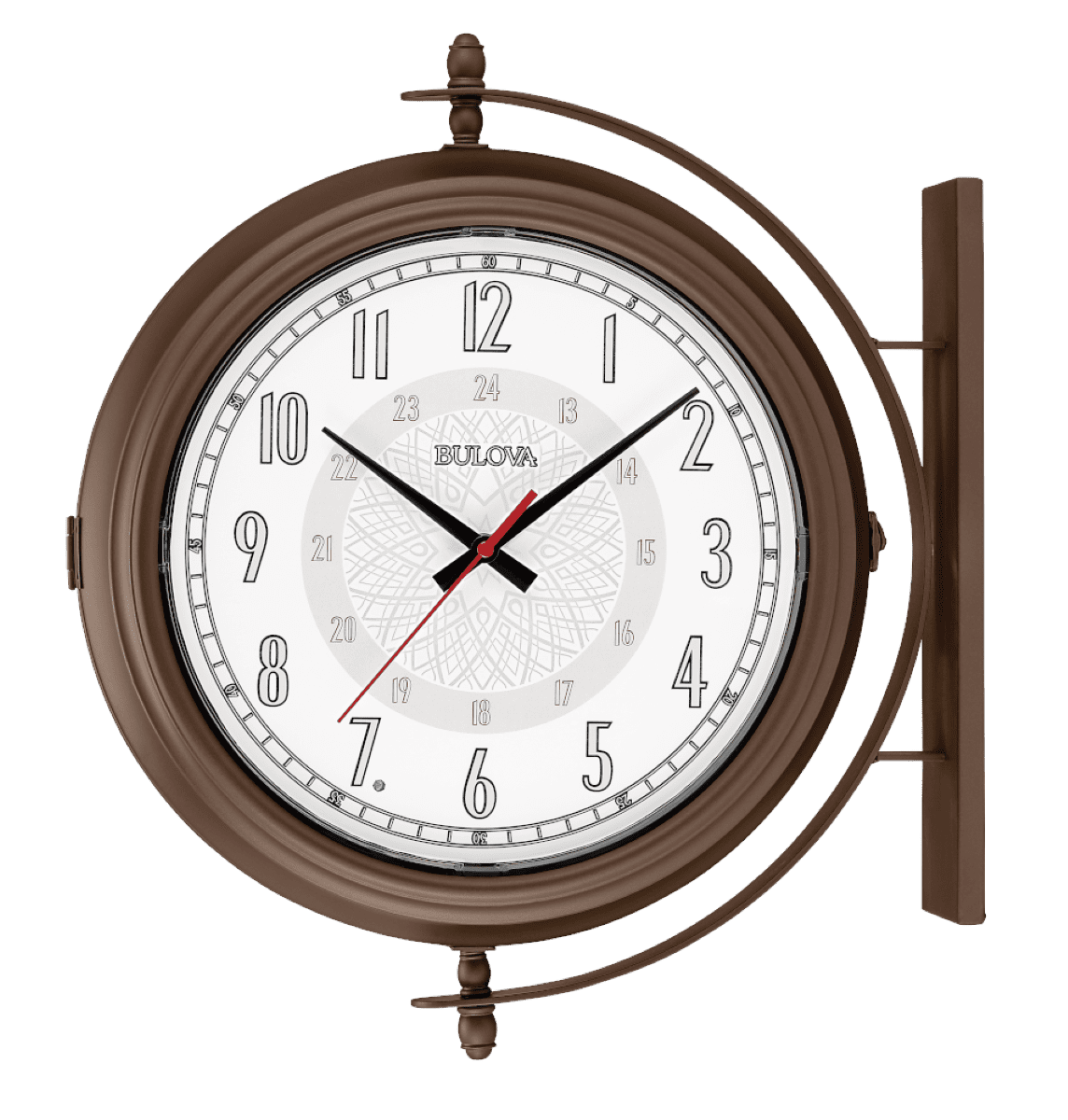 Bulova C4350 Town Crier Double Sided Outdoor Clock - Walmart.com