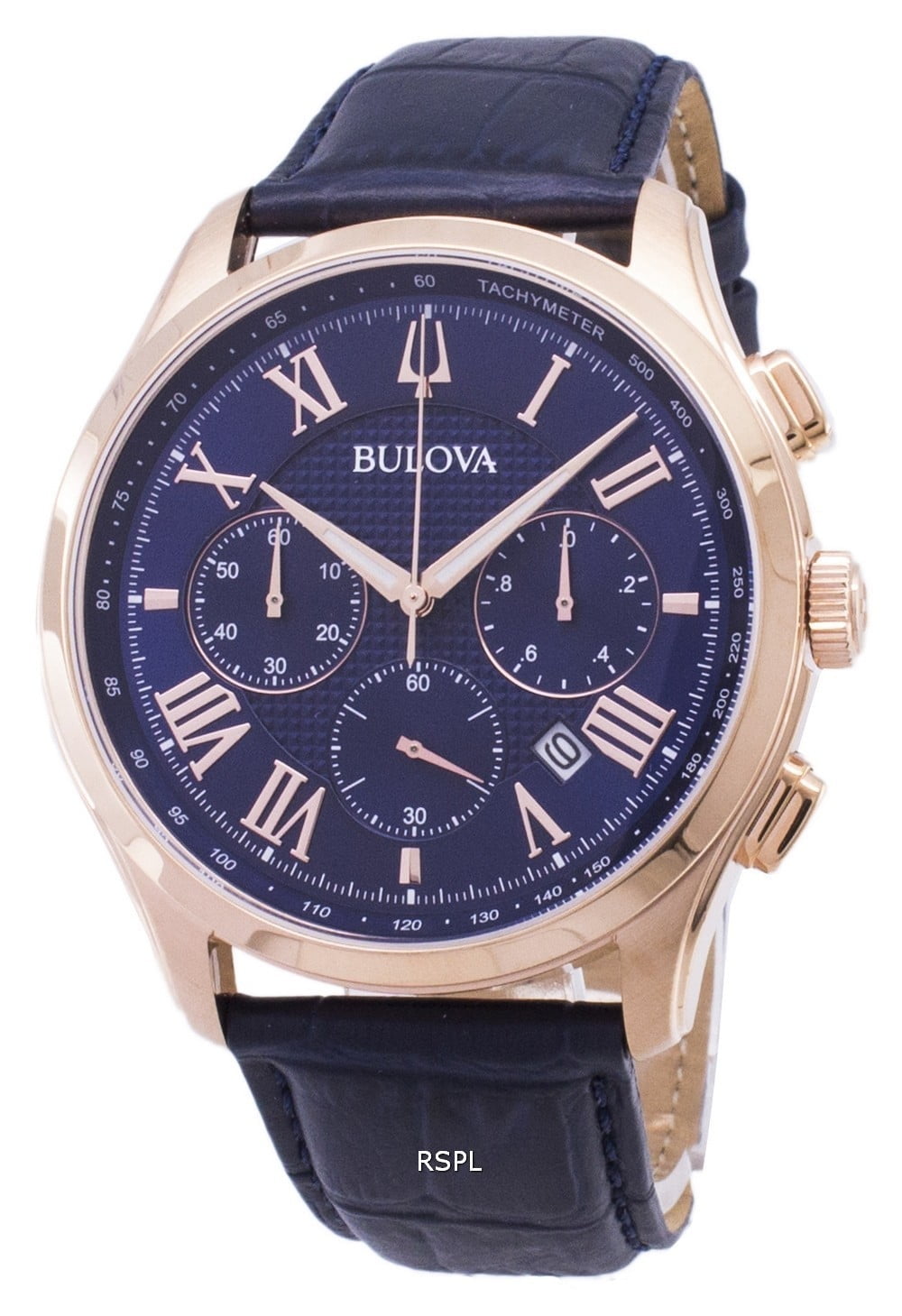 Bulova Classic 97B170 Chronograph Quartz Men's Watch - Walmart.com