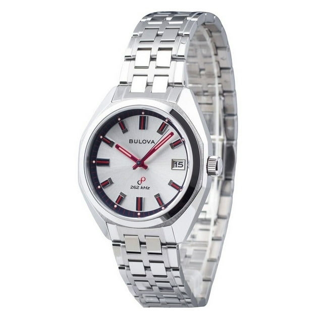 Bulova Classic Jet Star Limited Edition Stainless Steel Silver Dial ...