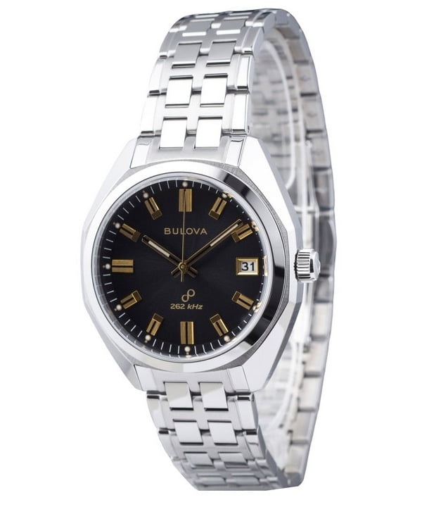 Bulova Classic Precisionist Jet Star Stainless Steel Grey Dial Quartz ...