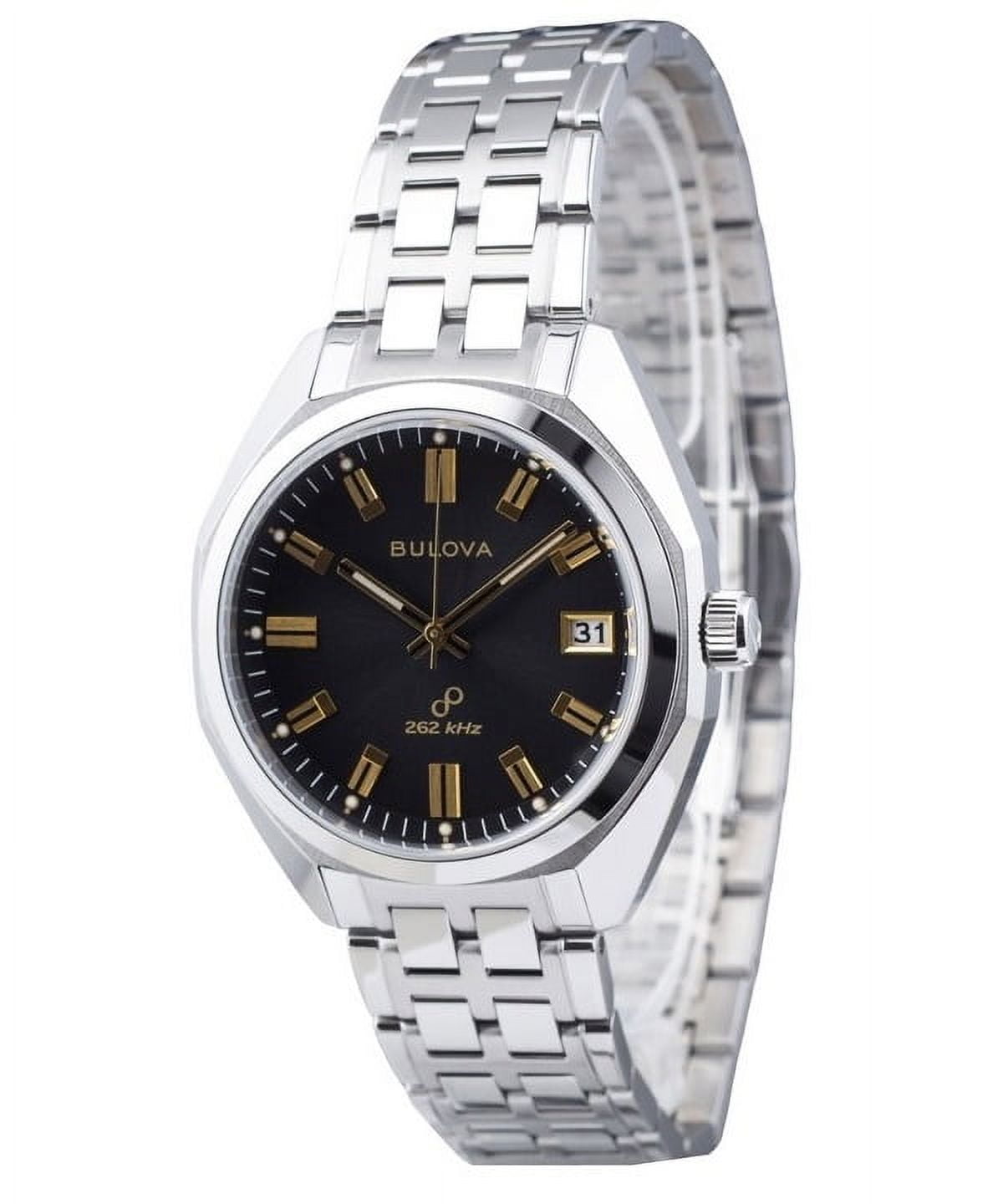 Bulova Classic Precisionist Jet Star Stainless Steel Grey Dial Quartz ...