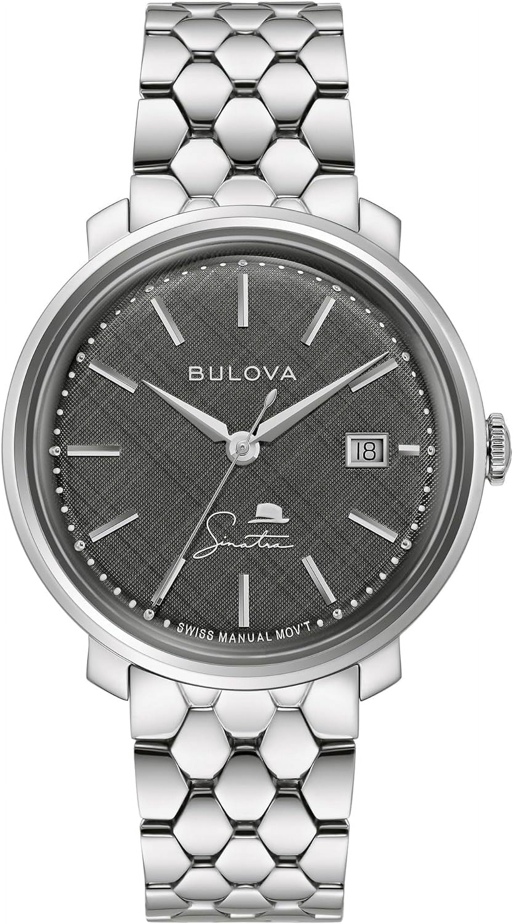 Bulova Frank Sinatra "The Best is Yet to Come" Automatic Men's Watch ...