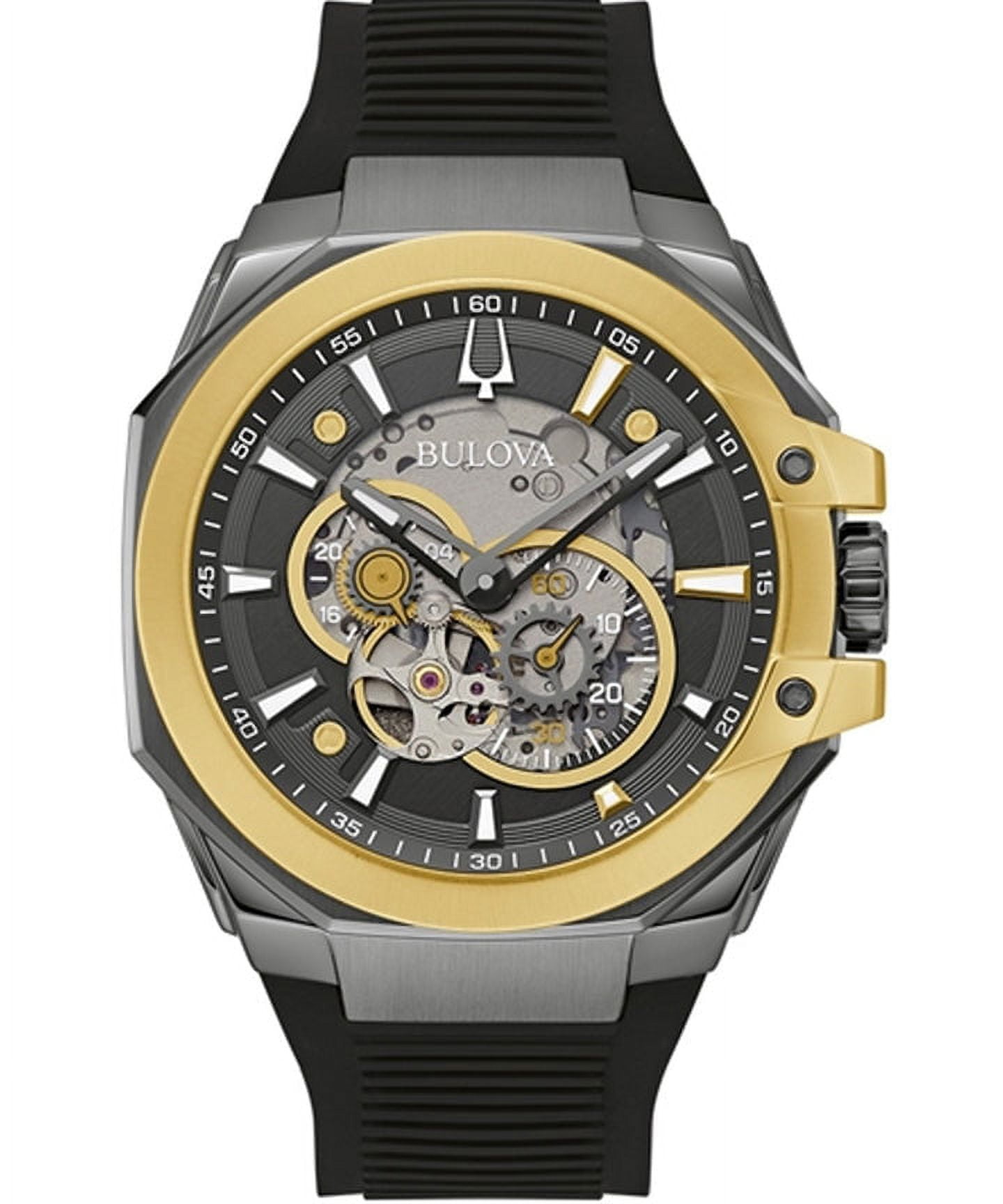 Bulova Maquina Marc Anthony Automatic Men's Watch 98A310 - Walmart.com