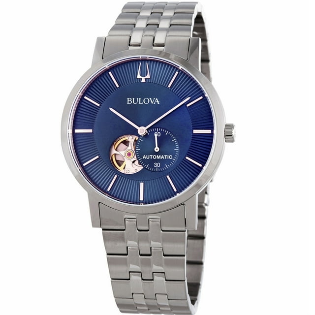 Bulova Men's Automatic Stainless Steel Watch - Walmart.com