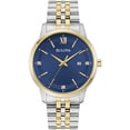 Bulova Men's Classic Two-Tone Stainless Steel Diamond Dial Watch ...