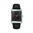 Bulova Men's Frank Lloyd Wright Black Leather Strap Watch 96A233 ...