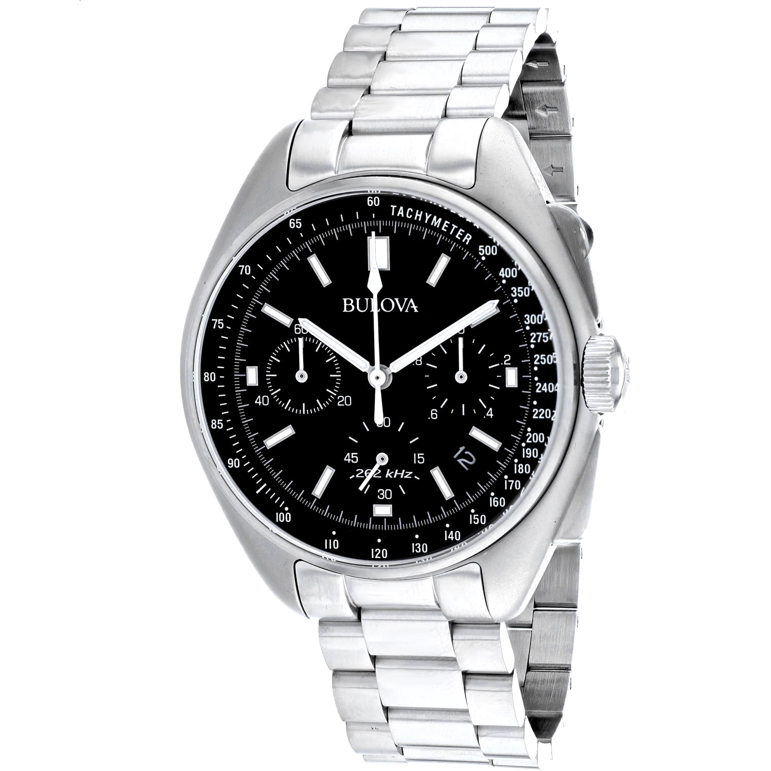 Bulova Men's Special Edition Moon Chronograph, Date, Stainless Steel ...