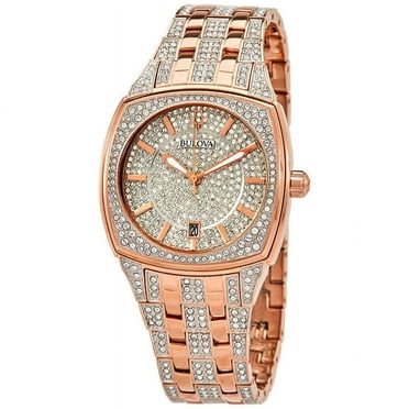 Bulova Women's Two Tone Classic Watch 98T84 - Walmart.com