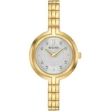Bulova Rhapsody Gold-Tone Ladies Watch 97P144 - Walmart.com