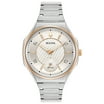 Bulova Women's Diamonds White Mother of Pearl Stainless Steel Analog ...