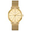 Bulova Women's Classic Champagne Dial Yellow Gold Steel Bracelet ...