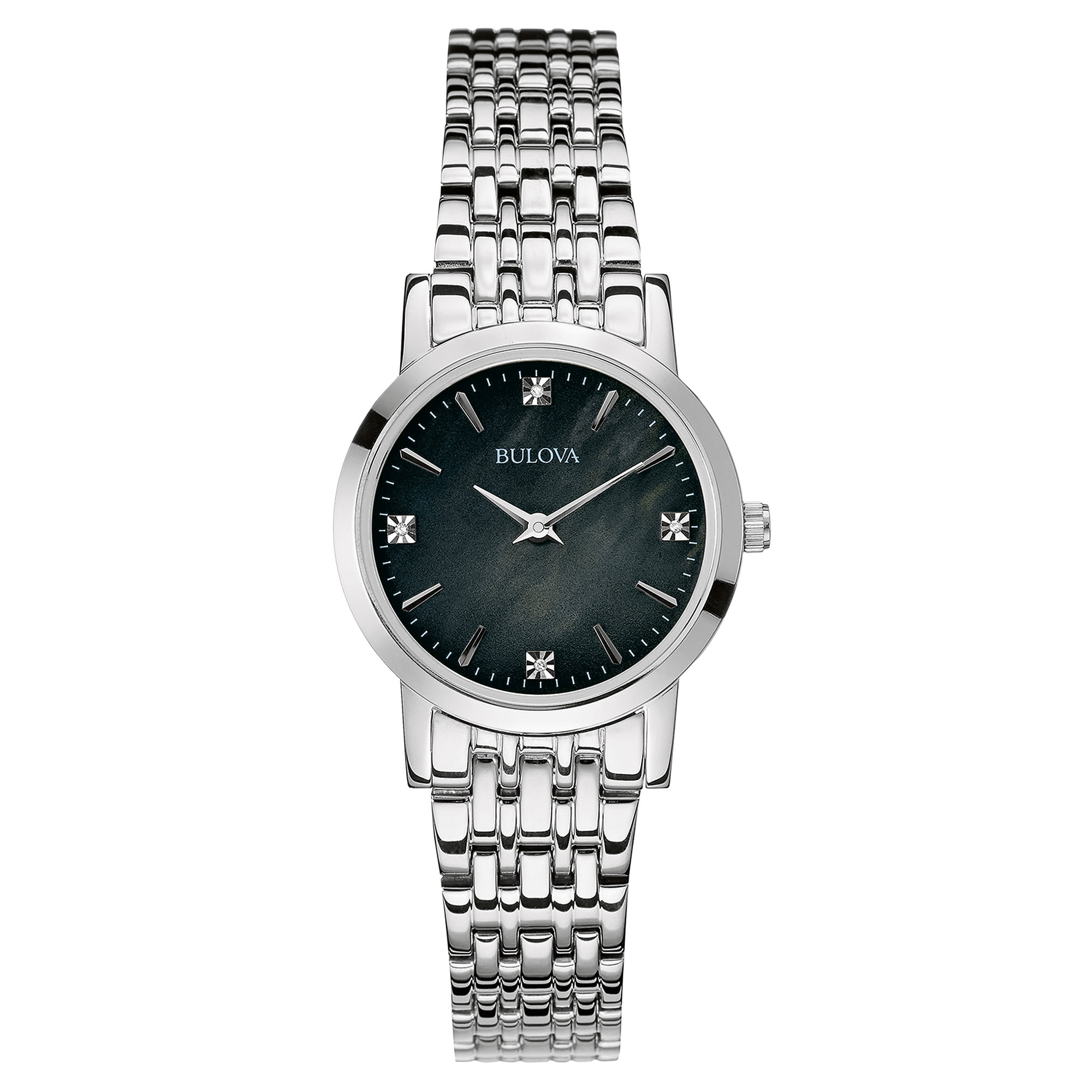 Bulova Women's Classic Diamond Watch 96P148 - Walmart.com