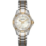 Bulova Women's Surveyor Stainless Steel Blue Dial Watch 96M157 ...