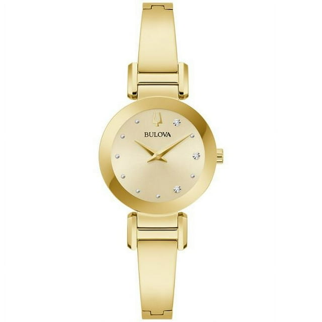 Bulova Designer Wrist Watch, Women's Marc Anthony Modern Diamond Bangle ...