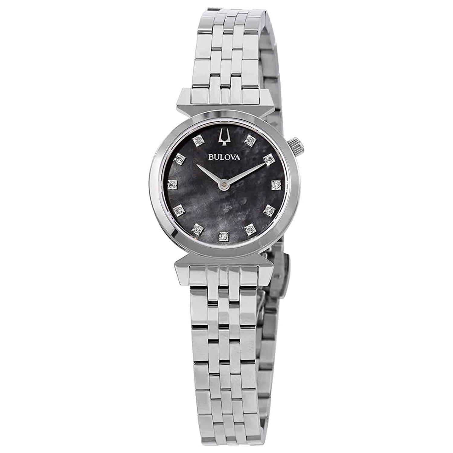 Bulova Women's Regatta Watch, Stainless Steel Bracelet, Quartz, Mother ...