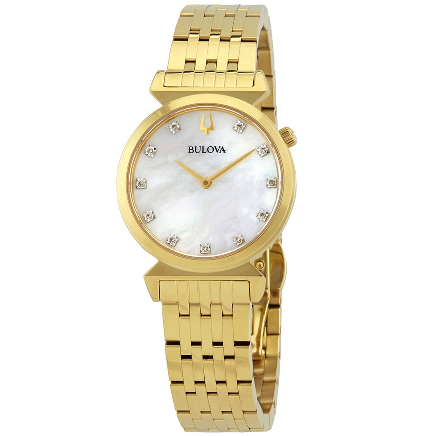 Bulova Women's Regatta Mother of pearl Dial Watch - 97P149 - Walmart.com