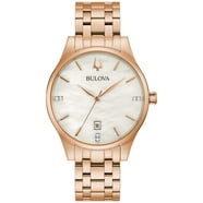 Bulova Women's Modern Diamond Accent Two Tone Stainless Steel Watch ...