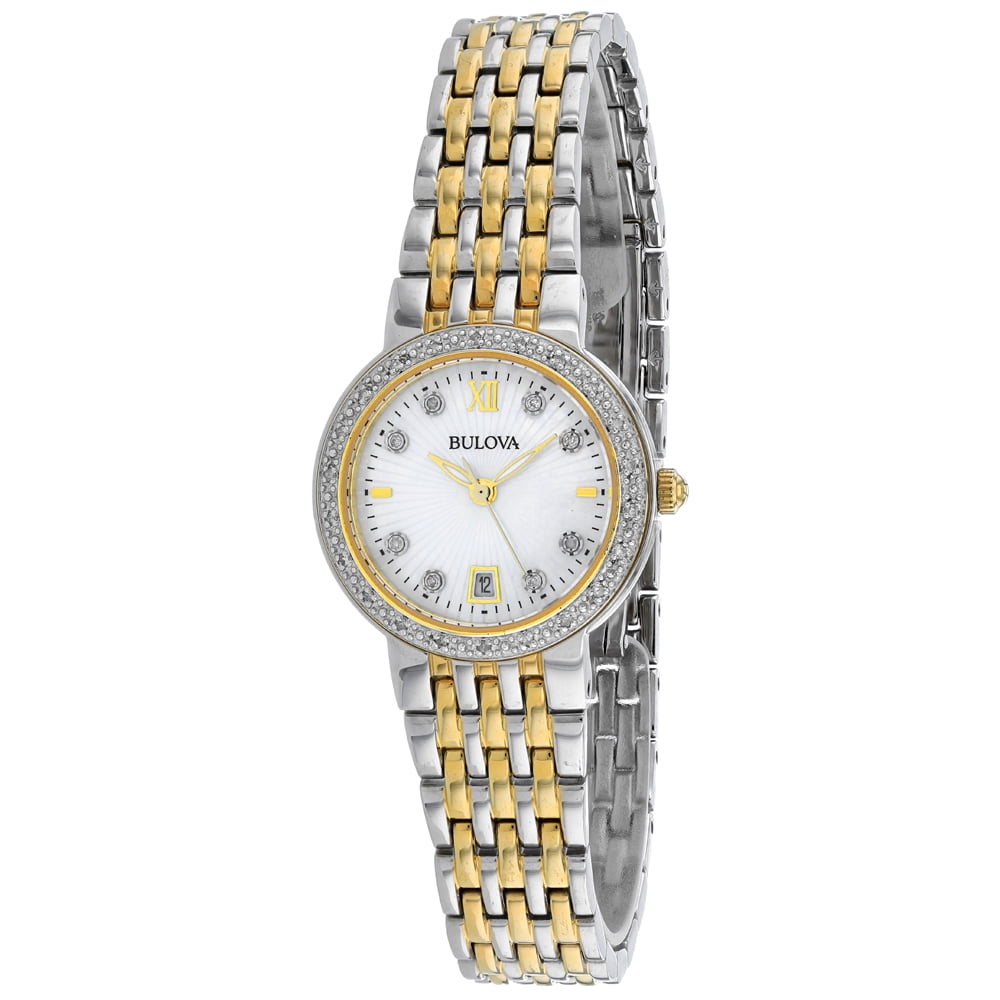 Bulova Women's Silver Dial Watch - 98R211 - Walmart.com