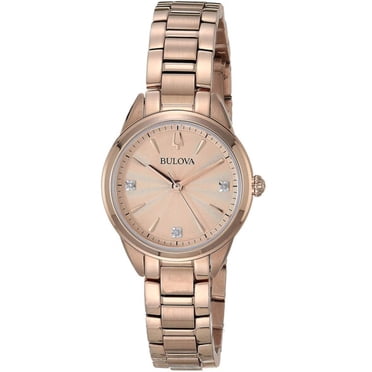 Bulova Women's Classic Stainless Steel Watch - 96L272 - Walmart.com