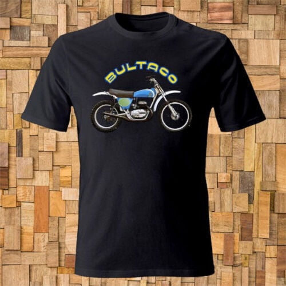 Bultaco Motorcycle Logo Men's Black - Walmart.com