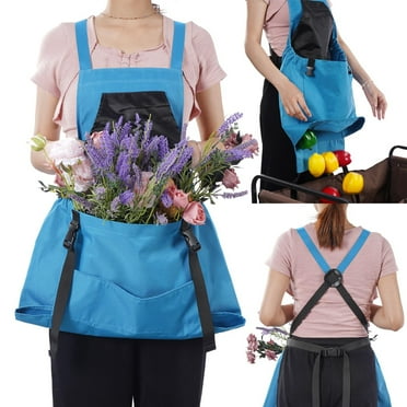 Snap Front Cobbler Aprons Vest with Two Patch Pockets - Walmart.com