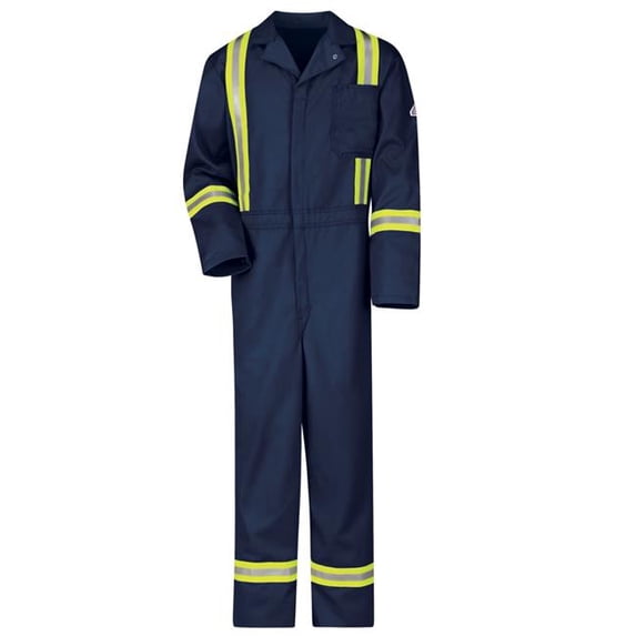 Bulwark CECTNV-RG-60 Mens Midweight Excel FR Classic Coverall with ...