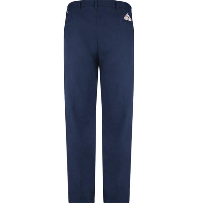 Bulwark PMW8NV-42-36U Mens Flame Resistant Work Pants, Navy - Size 42 ...