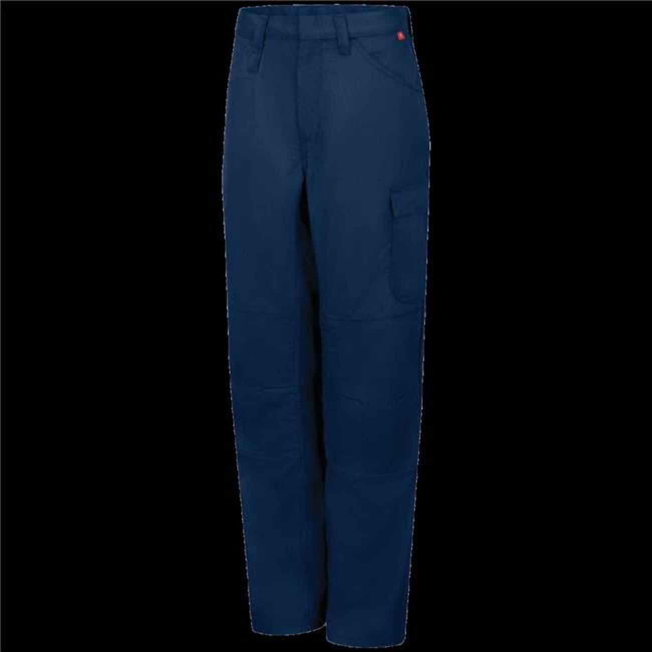 Bulwark QP16NV-34-33 Mens Lightweight Comfort Pant, Navy - 34 in. Waist ...