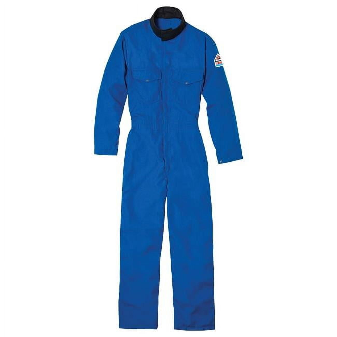Bulwark 1064RB-RG-XL Mens Lightweight FR-CP Industrial Coverall, Royal ...