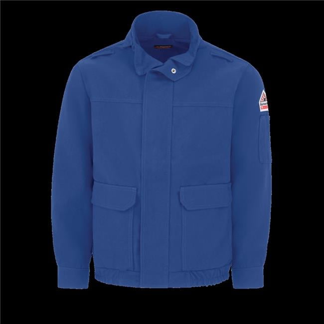 Bulwark JNJ6RB-RG-XL Mens Lightweight Nomex FR Lined Bomber Jacket ...
