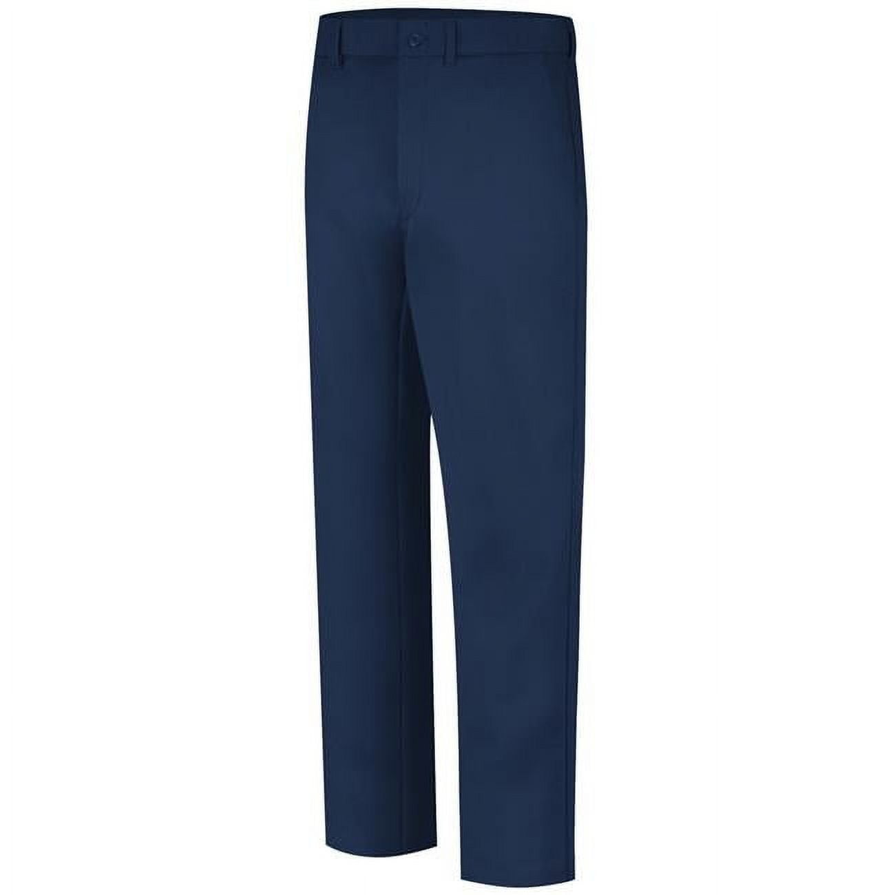 Bulwark PEW2NV-33-30 Mens Midweight Excel FR Work Pant, Navy - Size 33 ...