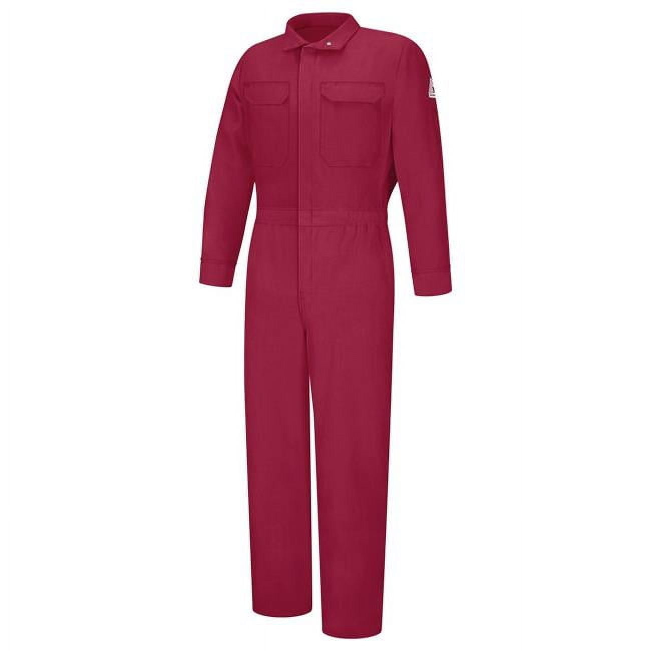 Bulwark CNB5RD-RG-XL Womens Midweight Nomex FR Premium Coverall, Red ...