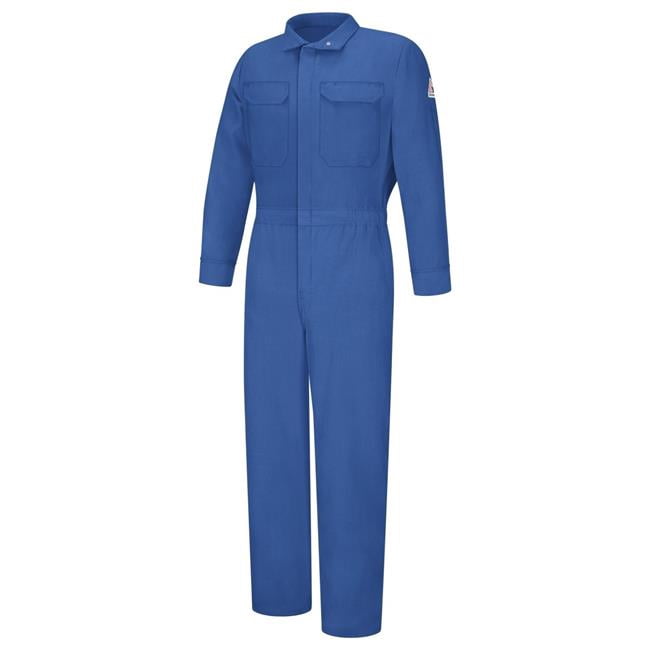 Bulwark CNB5RB-RG-L Womens Midweight Nomex FR Premium Coverall, Royal ...