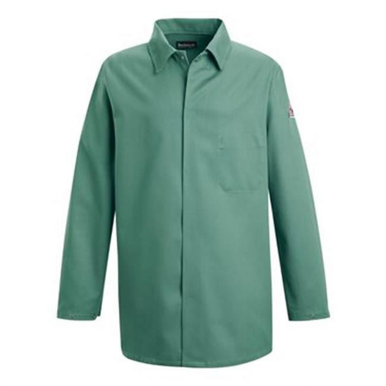 Bulwark Work Coat - EXCEL FR® - 9 oz. - Long Sizes KEW2L Visual Green ...