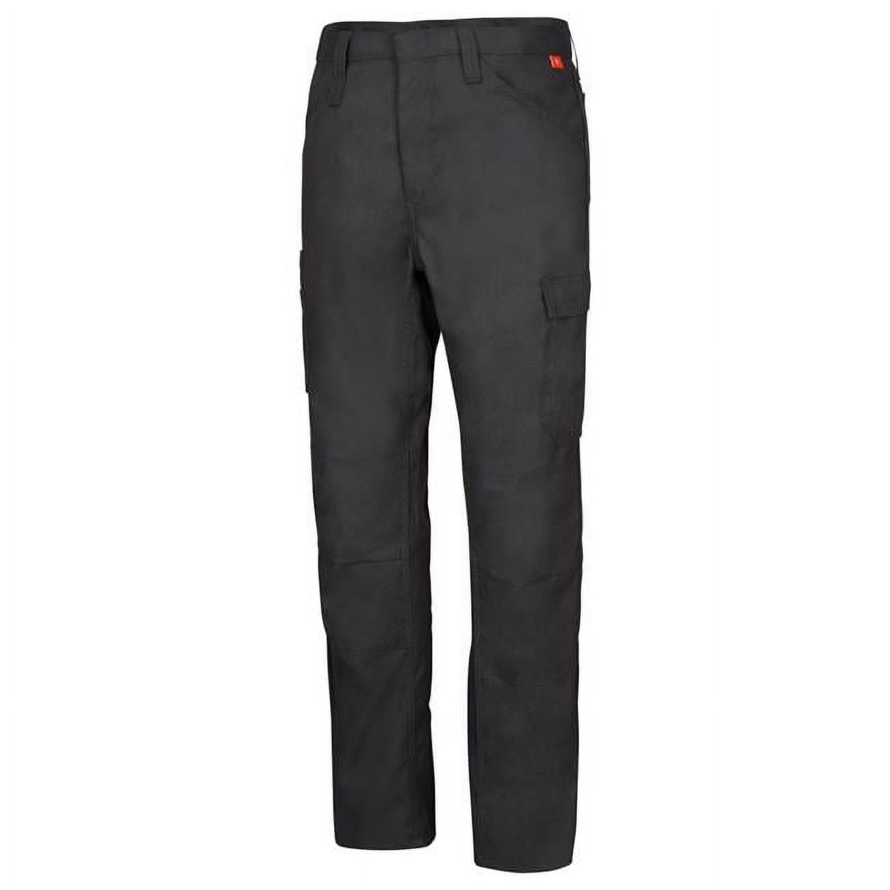 Bulwark QP14BK-54-32 iQ Series Mens Lightweight FR Pant, Black - Size ...