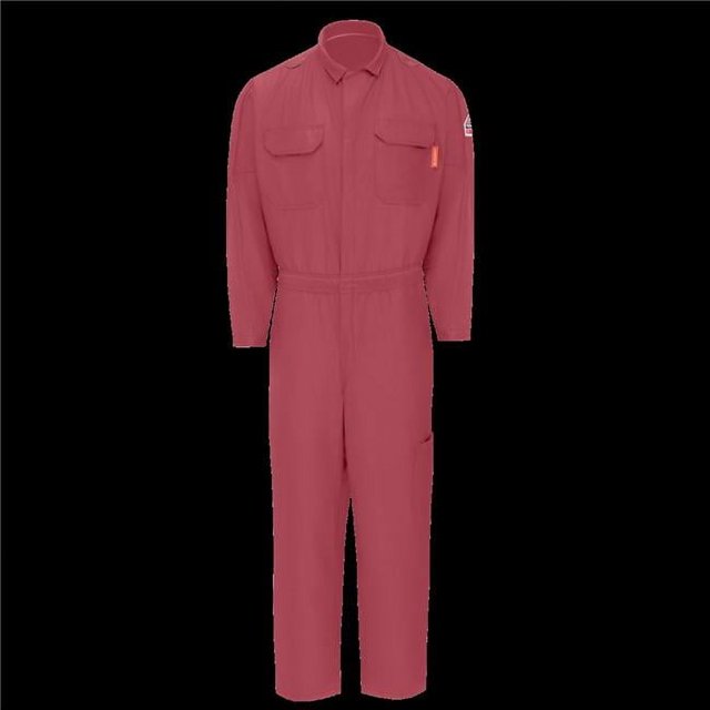 Bulwark QC22RD-RG-XL iQ Series Mens Midweight Mobility Coverall, Red ...