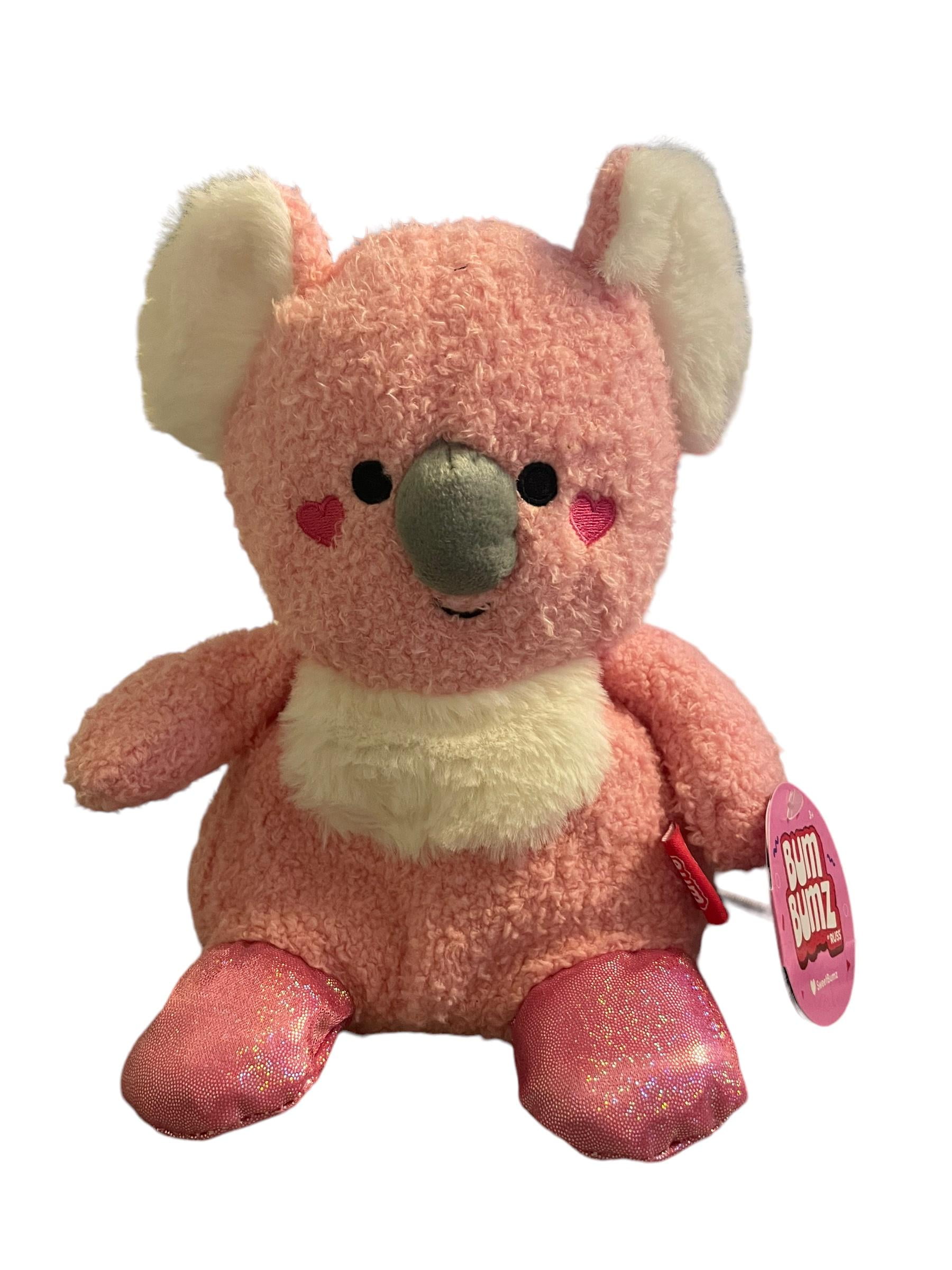 BumBumz Killian the Koala Stuffed Animals and Plush Toys, Pink ...