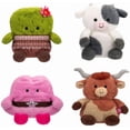 Jazwares BumBumz RodeoBumz Conrad Cow, Colleen Cactus, Heather Cowgirl ...