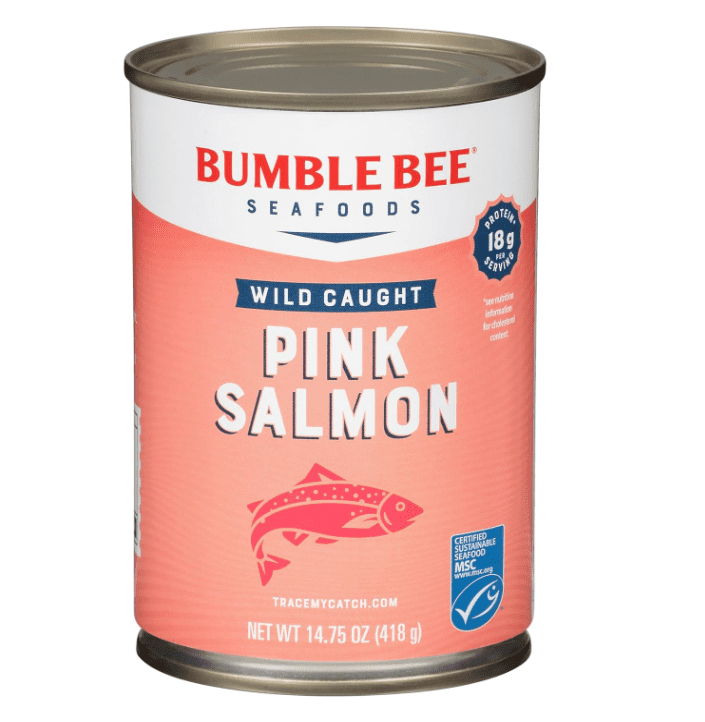 Bumble Bee Canned Pink Salmon, 14.75 oz Can - Premium Wild Caught ...