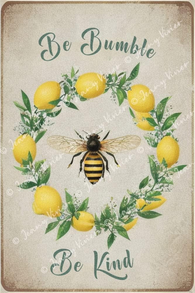 Bumble Bee Decor, Bees Decorations For Kitchen, Lemon Decor For Kitchen ...