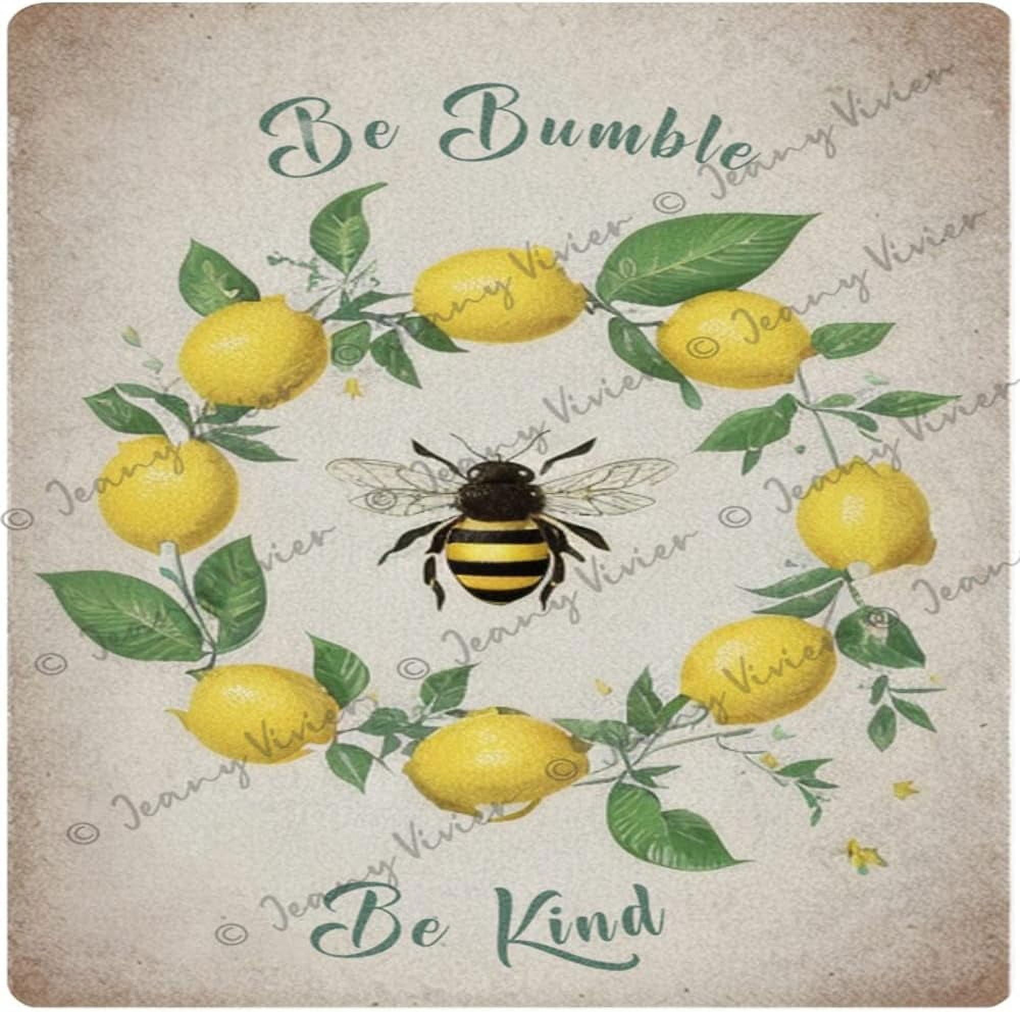 Bumble Bee Decorations for Home, Bee Door Decor, Be Kind Be Bumble ...