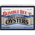 Bumble Bee Hardwood Canned Smoked Oysters, 3.75 oz Can - Walmart.com