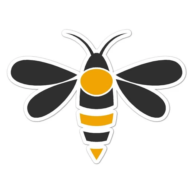 Bumble Bee Honey Sticker Indoor Outdoor Phone Decal Water Bottle ...