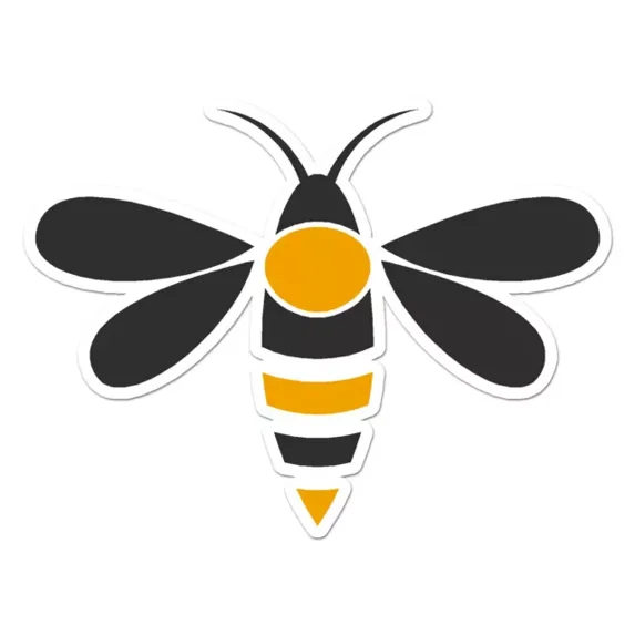 Bumble Bee Honey Sticker Phone Decal Water Bottle Stickers Car Decals ...