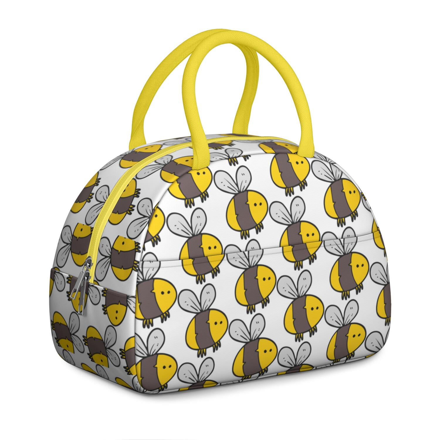 Bumble Bee Lunch Bag – Adorable Bee and Honeycomb Pattern for Bee ...