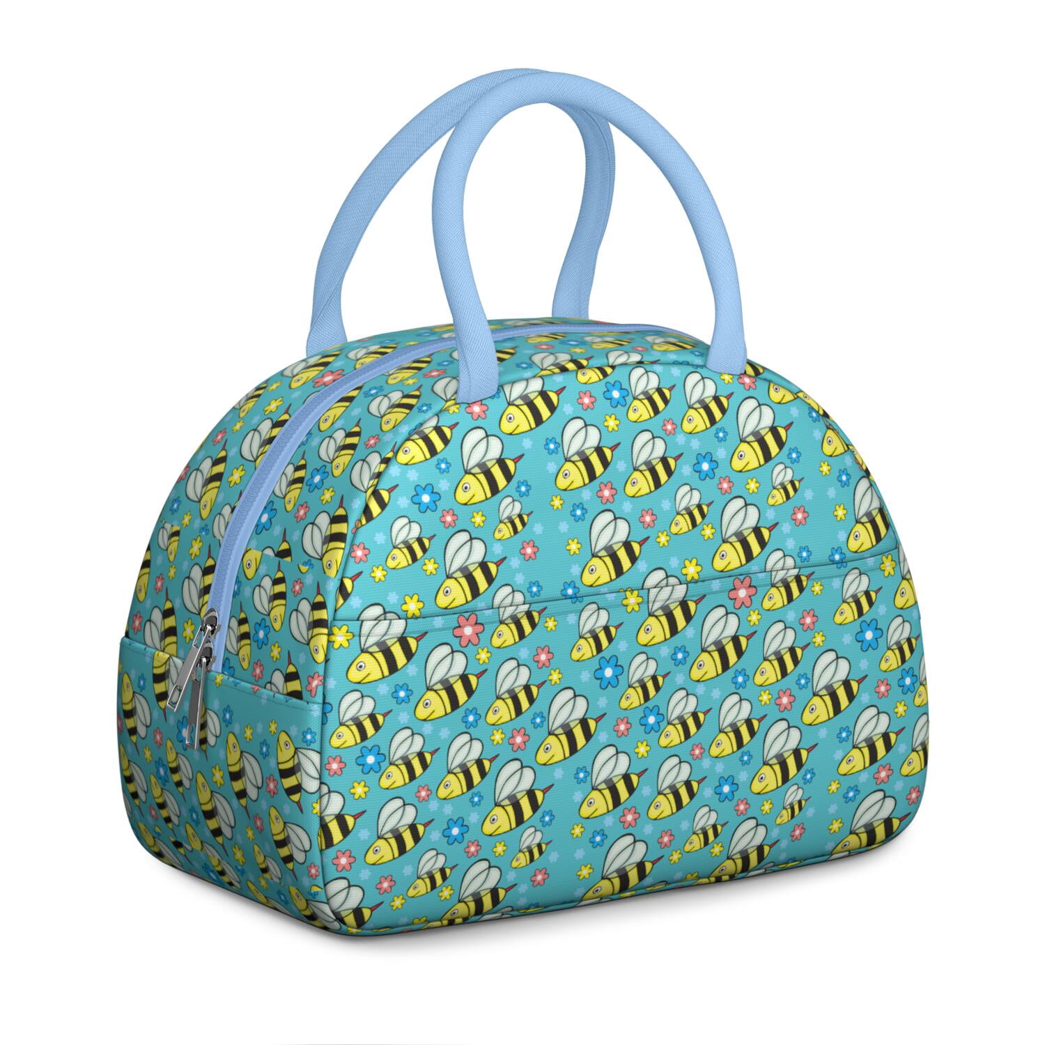 Bumble Bee Lunch Bag – Adorable Bee and Honeycomb Pattern for Bee ...